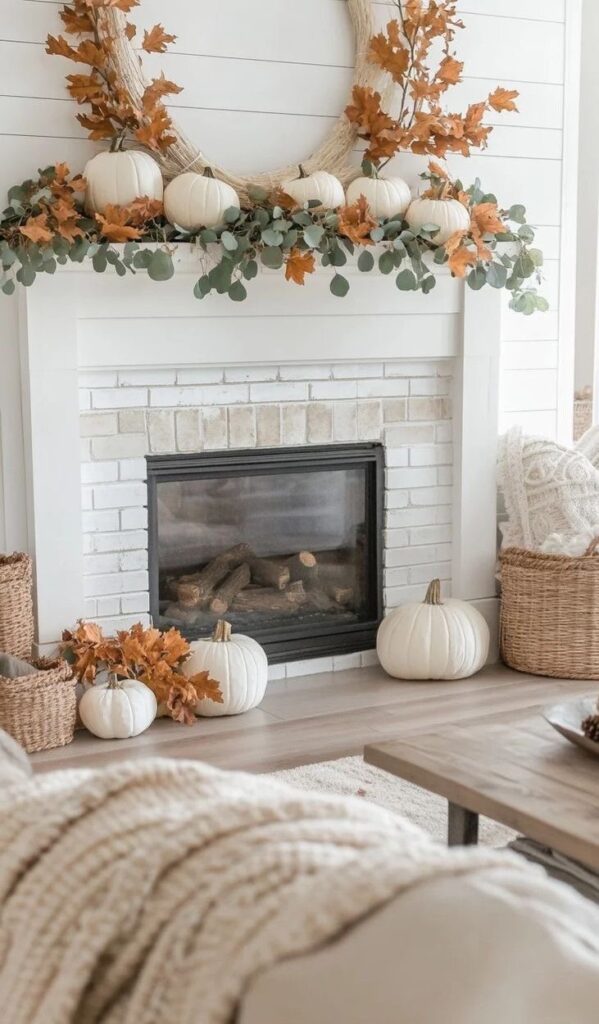 15 Fall Mantle Decor Ideas That Will Instantly Cozy Up Your Home ...