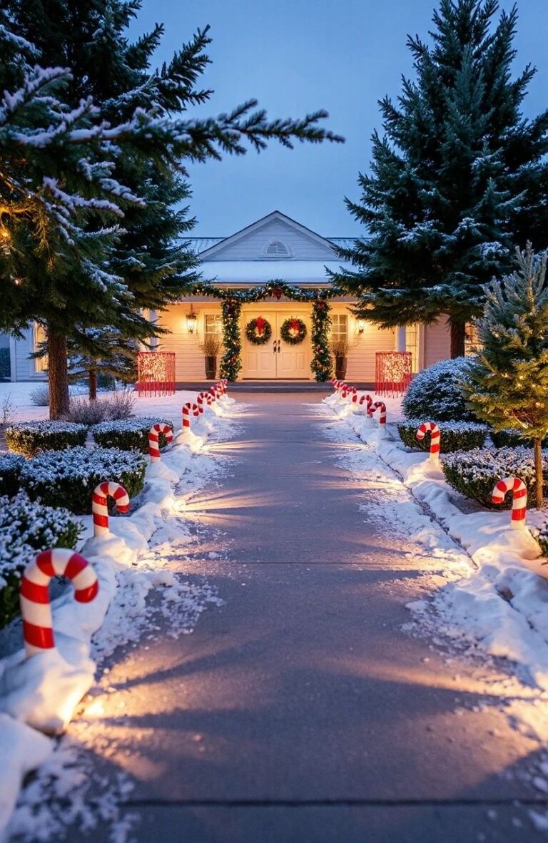 22 Simple Outdoor Christmas Decor Ideas to Make Your Home Shine ...